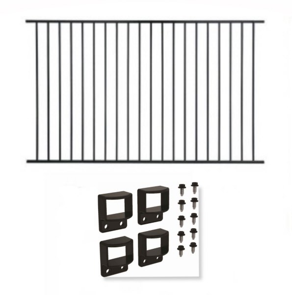 Coloured Pool Fence Panels, Posts & Gates - Monument